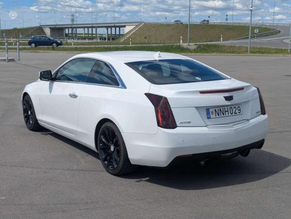 White Cadillac ATS 2016 in Kaunas, with an engine capacity of 2.00 L and mileage of 58 thousand km for 14500 €, photo 6 on AUTOMOTO.COM.LV