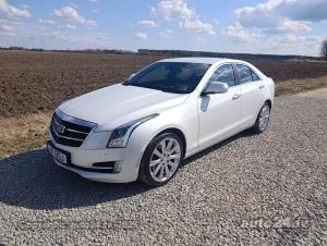 Balts Cadillac ATS 2016 Tallina, ar dzinēja tilpumu 2.00 L un nobraukumu 95 tūkst. km par 14889 €, foto 3 vietnē AUTOMOTO.COM.LV
