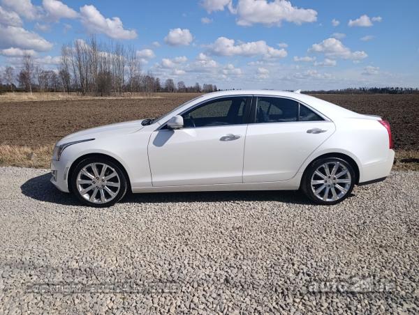 Balts Cadillac ATS 2016 Tallina, ar dzinēja tilpumu 2.00 L un nobraukumu 95 tūkst. km par 14889 €, foto 5 vietnē AUTOMOTO.COM.LV