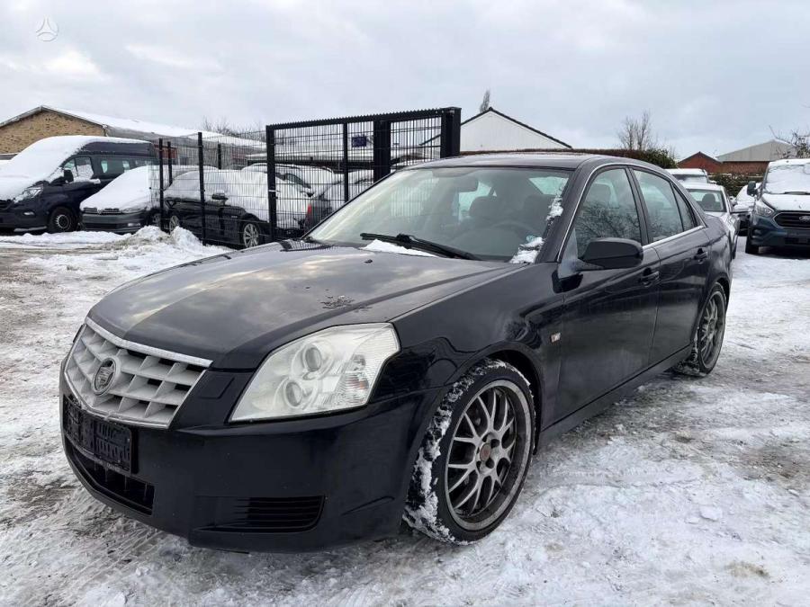 Black Cadillac BLS 2008 in Vilnius, with an engine capacity of 2.00 L and mileage of 237 thousand km for 3500 €, photo 4 on AUTOMOTO.COM.LV