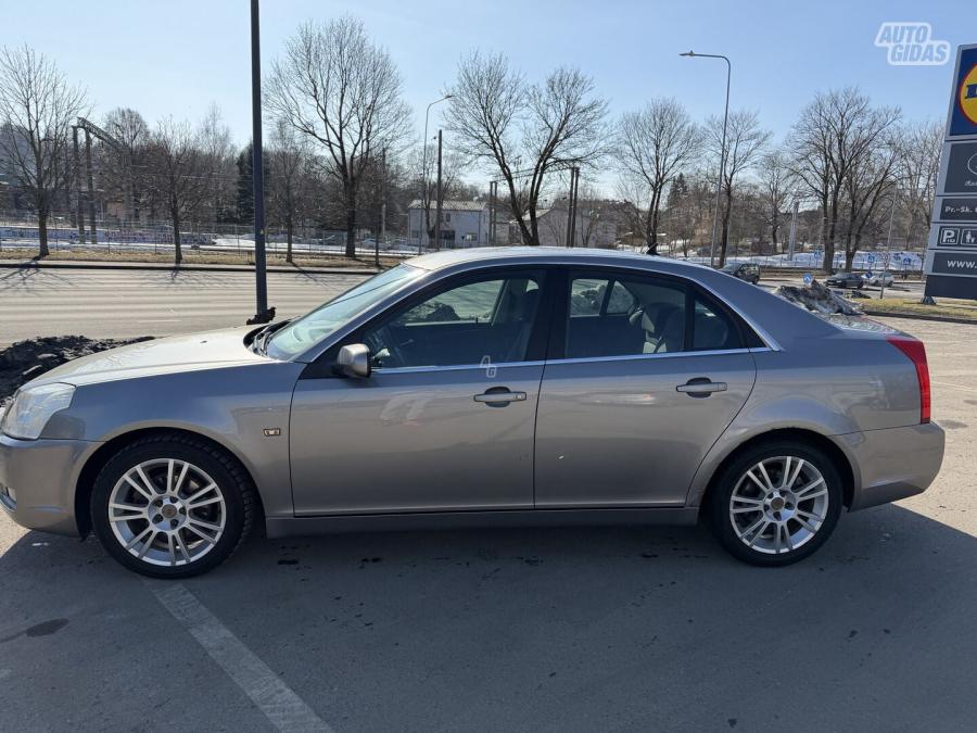 Grey Cadillac BLS 2006 in Vilnius, with an engine capacity of 2.00 L and mileage of 199 thousand km for 1649 €, photo 6 on AUTOMOTO.COM.LV