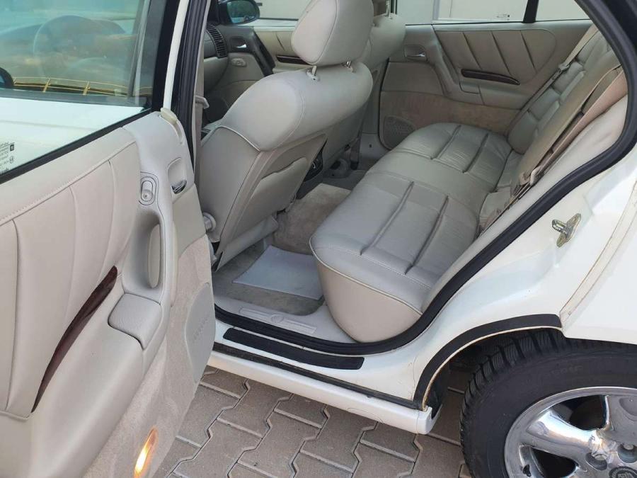 Balts Cadillac Catera 1998 Viļņa, ar dzinēja tilpumu 2.96 L un nobraukumu 112 tūkst. km par 4999 €, foto 13 vietnē AUTOMOTO.COM.LV