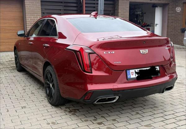 Sarkans Cadillac CT4 2021 Kauņa, ar dzinēja tilpumu 2.00 L un nobraukumu 60 tūkst. km par 18900 €, foto 5 vietnē AUTOMOTO.COM.LV