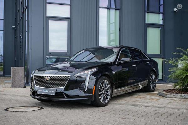 Black Cadillac CT6 2019 in Kaunas, with an engine capacity of 3.65 L and mileage of 119 thousand km for 29950 €, photo 2 on AUTOMOTO.COM.LV