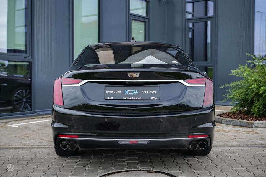 Черный Кадиллак CT6 2019 в Каунас, объемом двигателя 3.65 л и пробегом 119 тыс. км за 29950 €, фото 13 на AUTOMOTO.COM.LV