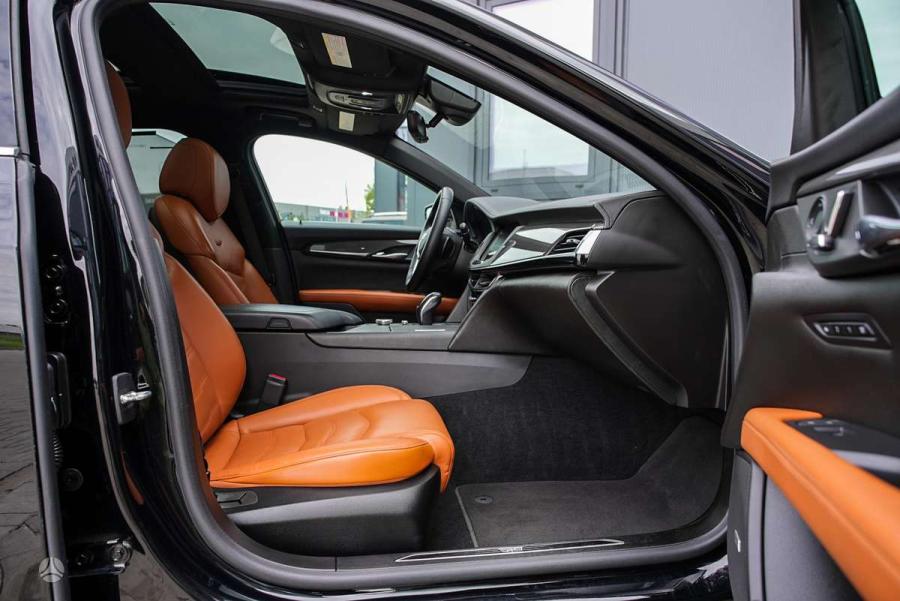 Черный Кадиллак CT6 2019 в Каунас, объемом двигателя 3.65 л и пробегом 119 тыс. км за 29950 €, фото 43 на AUTOMOTO.COM.LV