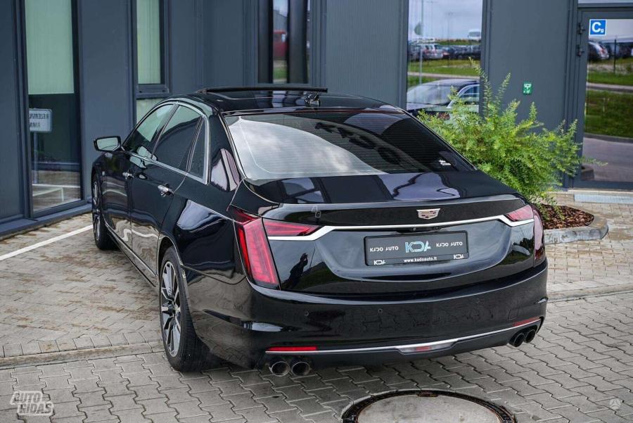 Melns Cadillac CT6 2019 Kauņa, ar dzinēja tilpumu 3.60 L un nobraukumu 119 tūkst. km par 29950 €, foto 12 vietnē AUTOMOTO.COM.LV