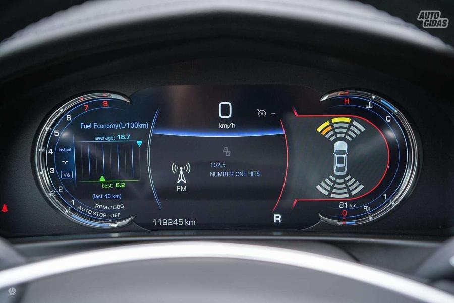 Melns Cadillac CT6 2019 Kauņa, ar dzinēja tilpumu 3.60 L un nobraukumu 119 tūkst. km par 29950 €, foto 30 vietnē AUTOMOTO.COM.LV