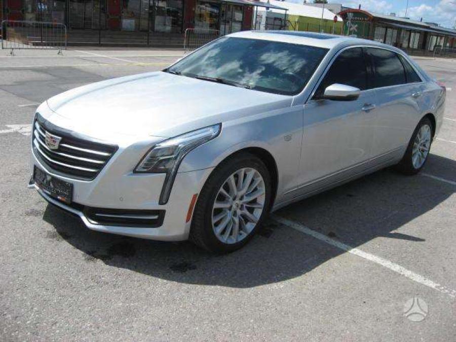 Серый Кадиллак CT6 2016 в Каунас, объемом двигателя 3.65 л и пробегом 179 тыс. км за 14300 €, фото 1 на AUTOMOTO.COM.LV