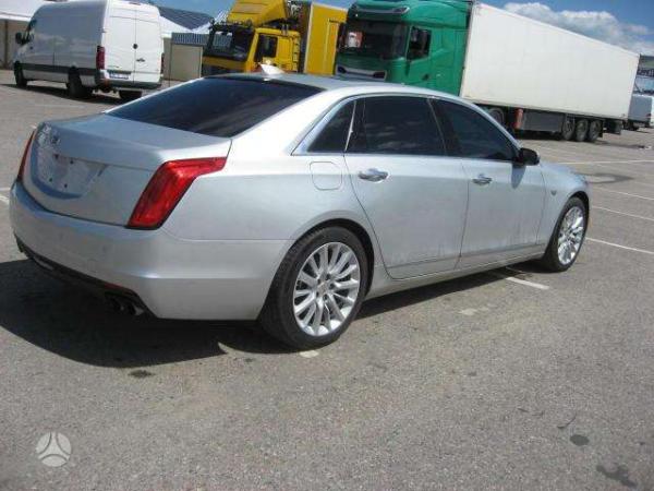 Серый Кадиллак CT6 2016 в Каунас, объемом двигателя 3.65 л и пробегом 179 тыс. км за 14300 €, фото 4 на AUTOMOTO.COM.LV