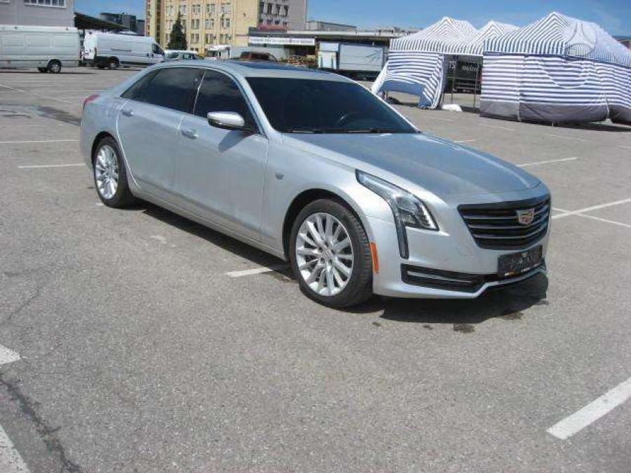 Серый Кадиллак CT6 2016 в Каунас, объемом двигателя 3.65 л и пробегом 179 тыс. км за 14300 €, фото 8 на AUTOMOTO.COM.LV