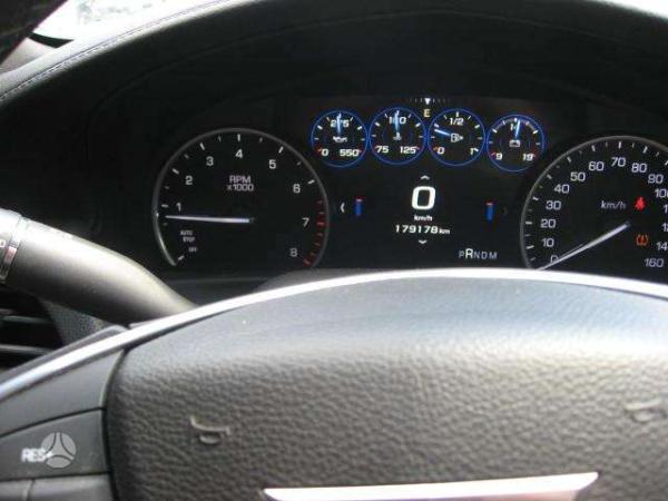 Серый Кадиллак CT6 2016 в Каунас, объемом двигателя 3.65 л и пробегом 179 тыс. км за 14300 €, фото 9 на AUTOMOTO.COM.LV