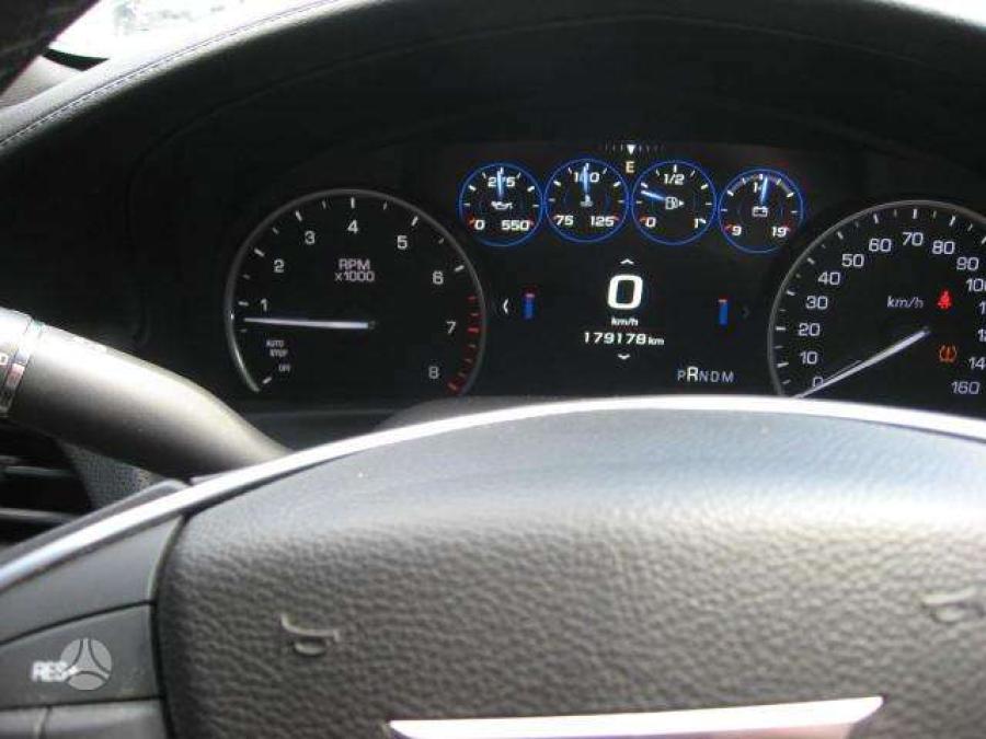 Серый Кадиллак CT6 2016 в Каунас, объемом двигателя 3.65 л и пробегом 179 тыс. км за 14300 €, фото 10 на AUTOMOTO.COM.LV