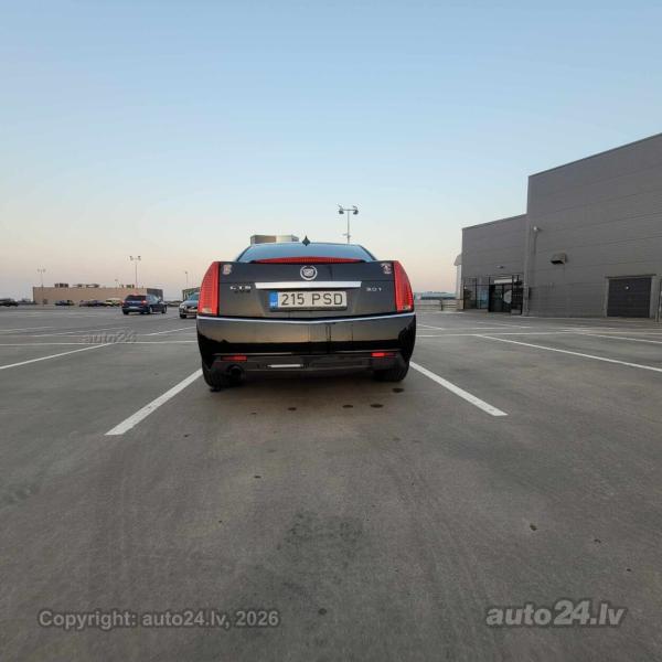 Black Cadillac CTS 2014 in Tallinn, with an engine capacity of 3.00 L and mileage of 110 thousand km for 7999 €, photo 4 on AUTOMOTO.COM.LV