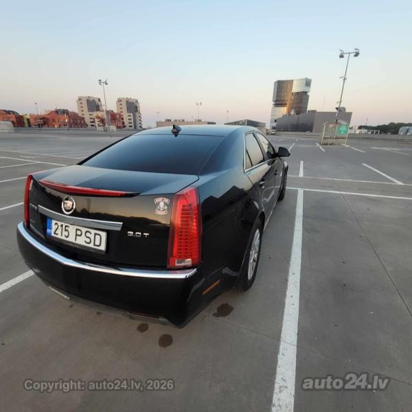 Black Cadillac CTS 2014 in Tallinn, with an engine capacity of 3.00 L and mileage of 110 thousand km for 7999 €, photo 5 on AUTOMOTO.COM.LV