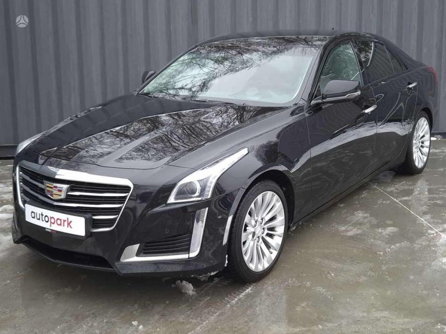 Melns Cadillac CTS 2018 Viļņa, ar dzinēja tilpumu 2.00 L un nobraukumu 98 tūkst. km par 15000 €, foto 1 vietnē AUTOMOTO.COM.LV
