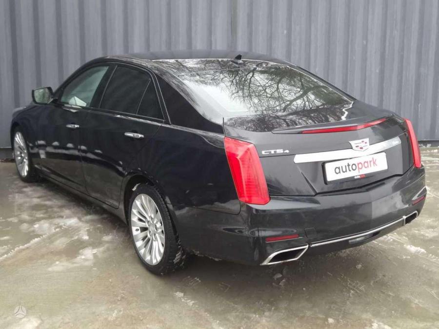 Melns Cadillac CTS 2018 Viļņa, ar dzinēja tilpumu 2.00 L un nobraukumu 98 tūkst. km par 15000 €, foto 4 vietnē AUTOMOTO.COM.LV