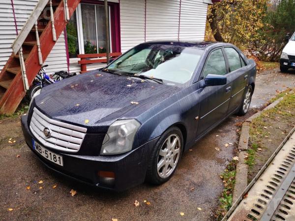 Blue Cadillac CTS 2003 in Kraslava, with an engine capacity of 2.60 L and mileage of 322 thousand km for 1500 €, photo 5 on AUTOMOTO.COM.LV