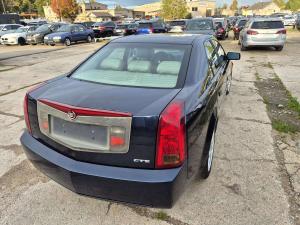 Blue Cadillac CTS 2004 in Utena, with an engine capacity of 3.18 L and mileage of 194 thousand km for 1990 €, photo 4 on AUTOMOTO.COM.LV