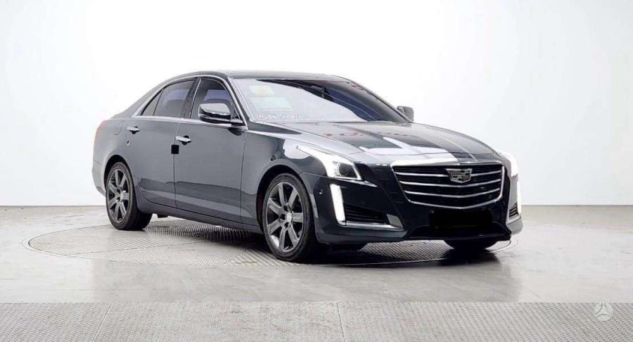 Zils Cadillac CTS 2015 Viļņa, ar dzinēja tilpumu 2.00 L un nobraukumu 128 tūkst. km par 11200 €, foto 3 vietnē AUTOMOTO.COM.LV
