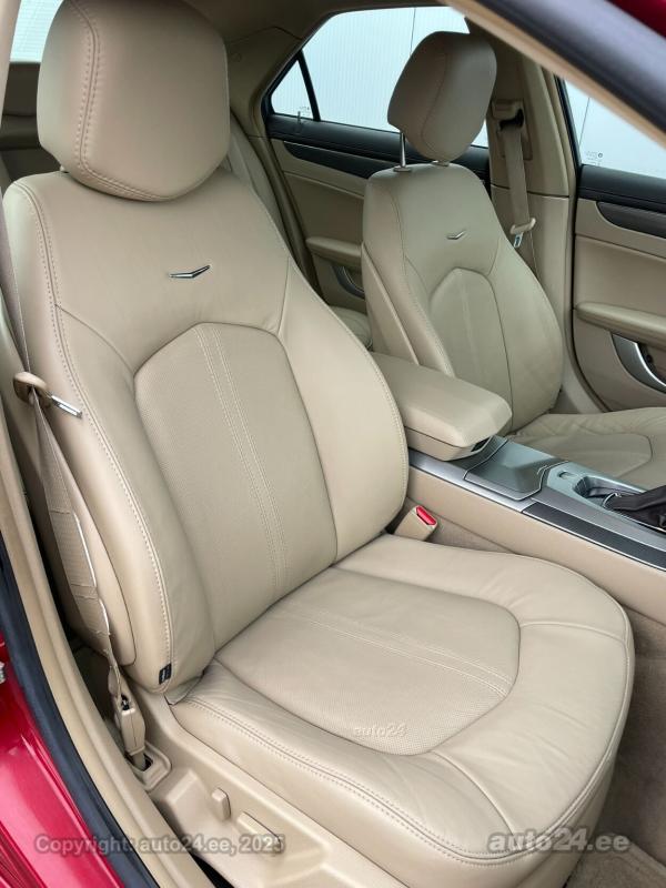 Red Cadillac CTS 2010 in Tartu, with an engine capacity of 3.60 L and mileage of 121 thousand km for 11500 €, photo 11 on AUTOMOTO.COM.LV