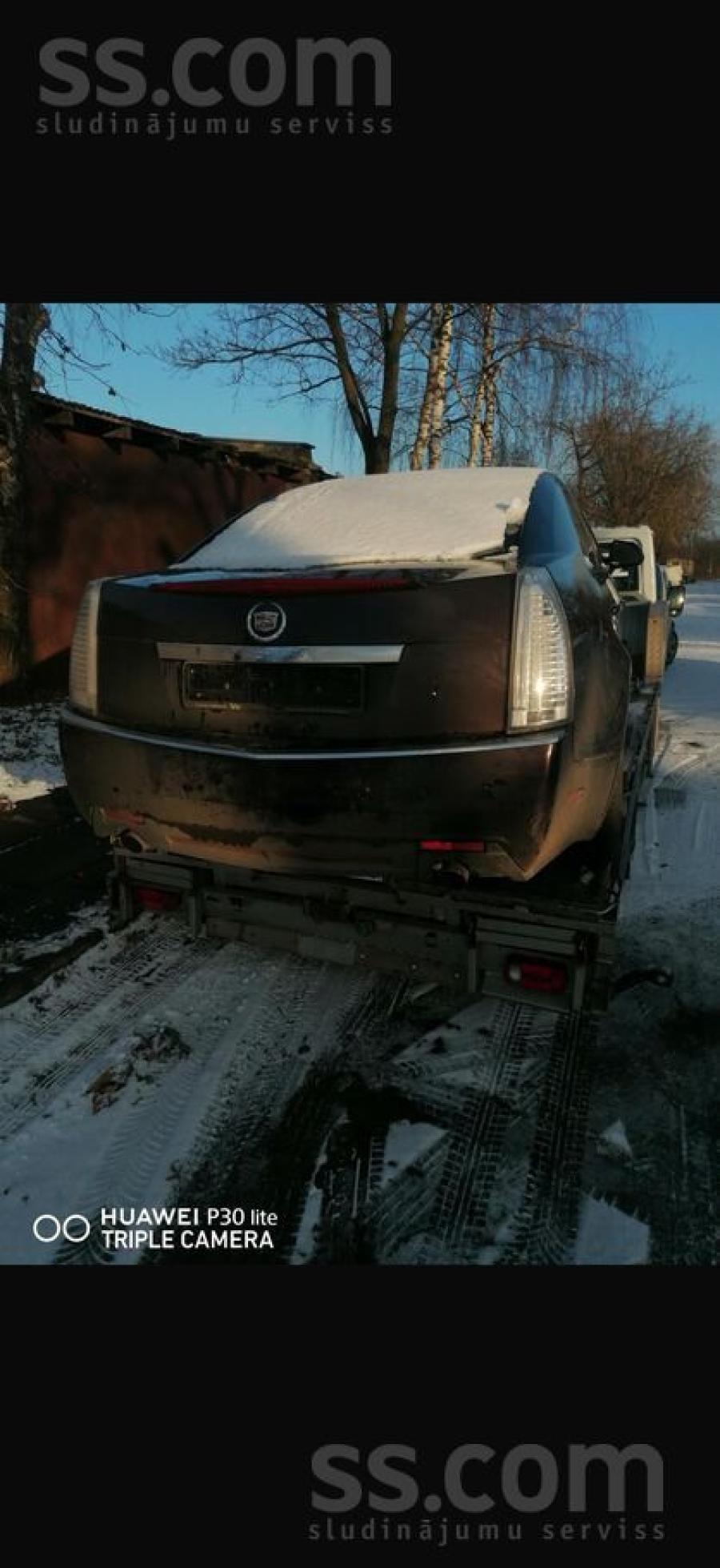 Sarkans Cadillac CTS 2010 Rīga, ar dzinēja tilpumu 3.60 L un nobraukumu 105 tūkst. km par 1650 €, foto 2 vietnē AUTOMOTO.COM.LV