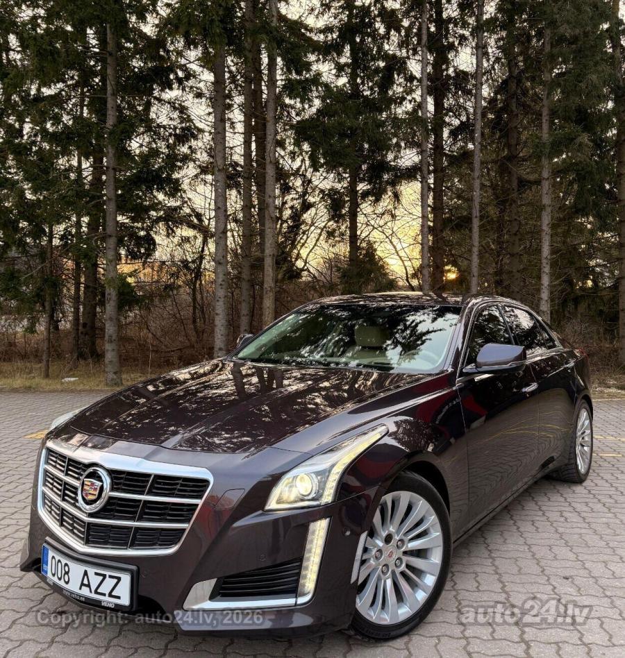 Violet Cadillac CTS 2015 in Tallinn, with an engine capacity of 2.00 L and mileage of 74 thousand km for 17888 €, photo 2 on AUTOMOTO.COM.LV