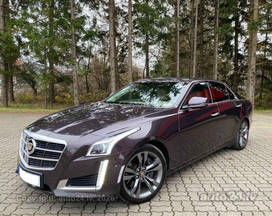Violet Cadillac CTS 2015 in Tallinn, with an engine capacity of 2.00 L and mileage of 75 thousand km for 14500 €, photo 3 on AUTOMOTO.COM.LV