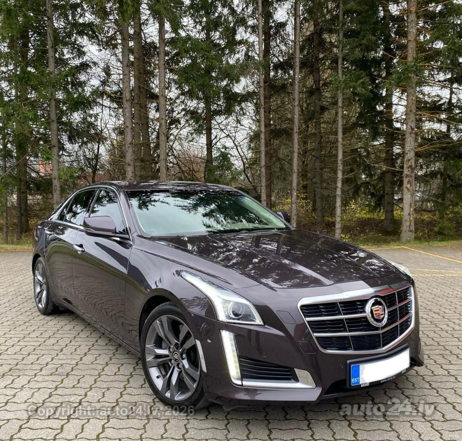 Violet Cadillac CTS 2015 in Tallinn, with an engine capacity of 2.00 L and mileage of 75 thousand km for 14500 €, photo 8 on AUTOMOTO.COM.LV