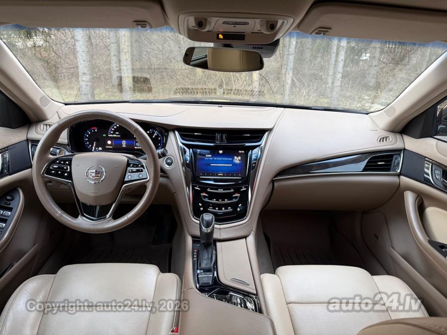 Violet Cadillac CTS 2015 in Tallinn, with an engine capacity of 2.00 L and mileage of 75 thousand km for 14500 €, photo 10 on AUTOMOTO.COM.LV