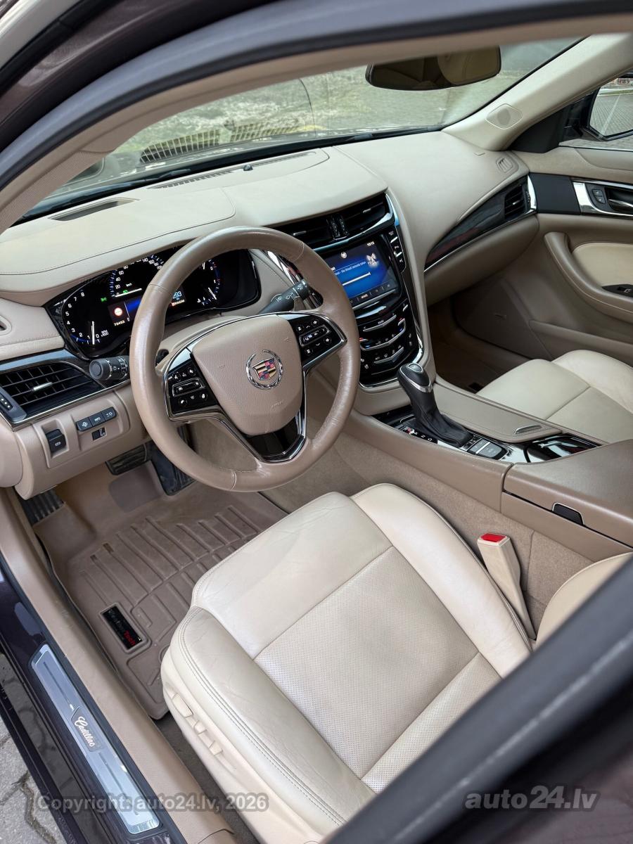 Violet Cadillac CTS 2015 in Tallinn, with an engine capacity of 2.00 L and mileage of 75 thousand km for 14500 €, photo 11 on AUTOMOTO.COM.LV