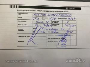 Violet Cadillac CTS 2015 in Tallinn, with an engine capacity of 2.00 L and mileage of 75 thousand km for 14500 €, photo 21 on AUTOMOTO.COM.LV