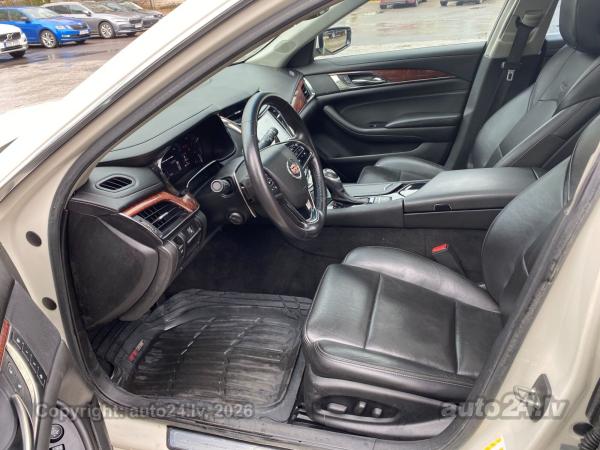 White Cadillac CTS 2014 in Tallinn, with an engine capacity of 2.00 L and mileage of 181 thousand km for 9200 €, photo 7 on AUTOMOTO.COM.LV