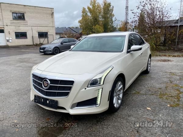 White Cadillac CTS 2014 in Tallinn, with an engine capacity of 2.00 L and mileage of 181 thousand km for 9200 €, photo 10 on AUTOMOTO.COM.LV