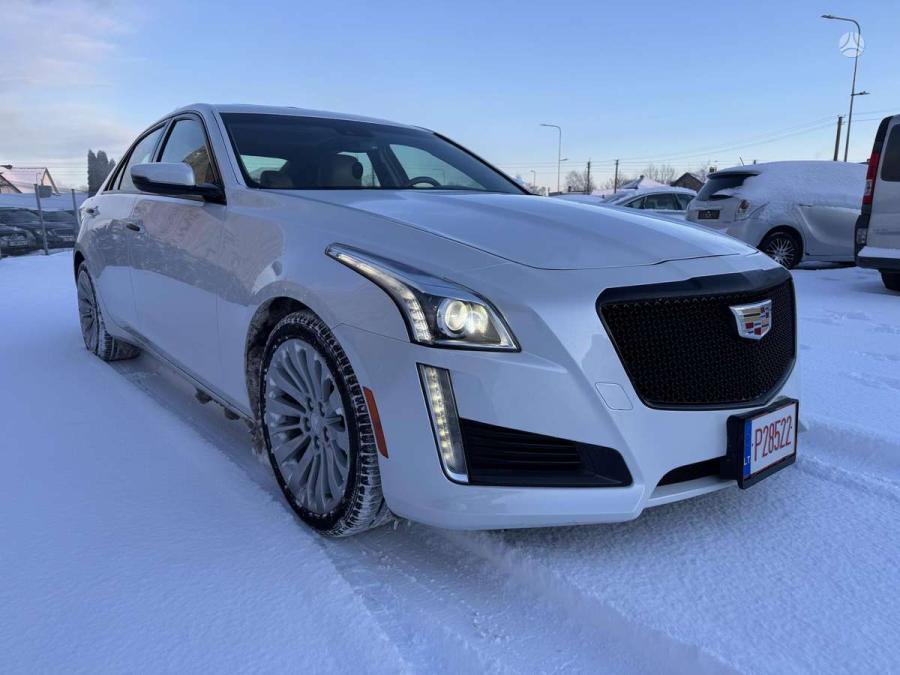 Balts Cadillac CTS 2016 Kretinga, ar dzinēja tilpumu 2.00 L un nobraukumu 112 tūkst. km par 16595 €, foto 2 vietnē AUTOMOTO.COM.LV