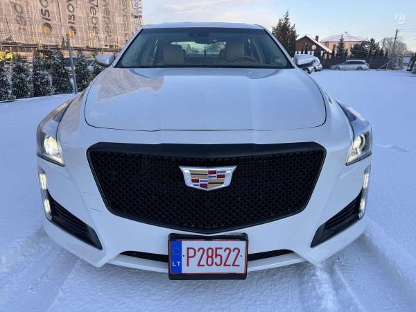White Cadillac CTS 2016 in Kretinga, with an engine capacity of 2.00 L and mileage of 112 thousand km for 16595 €, photo 3 on AUTOMOTO.COM.LV