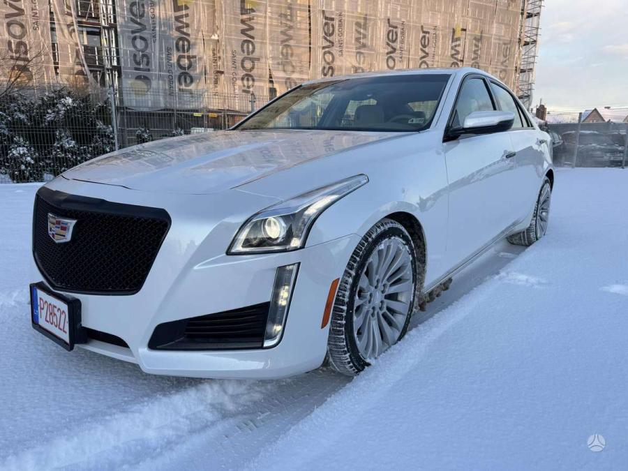 Balts Cadillac CTS 2016 Kretinga, ar dzinēja tilpumu 2.00 L un nobraukumu 112 tūkst. km par 16595 €, foto 4 vietnē AUTOMOTO.COM.LV