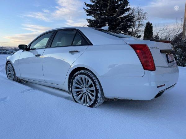 White Cadillac CTS 2016 in Kretinga, with an engine capacity of 2.00 L and mileage of 112 thousand km for 16595 €, photo 6 on AUTOMOTO.COM.LV