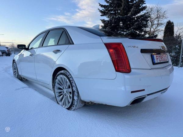 White Cadillac CTS 2016 in Kretinga, with an engine capacity of 2.00 L and mileage of 112 thousand km for 16595 €, photo 7 on AUTOMOTO.COM.LV