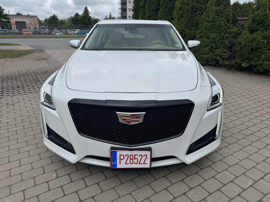 White Cadillac CTS 2016 in Kretinga, with an engine capacity of 2.00 L and mileage of 112 thousand km for 15500 €, photo 4 on AUTOMOTO.COM.LV
