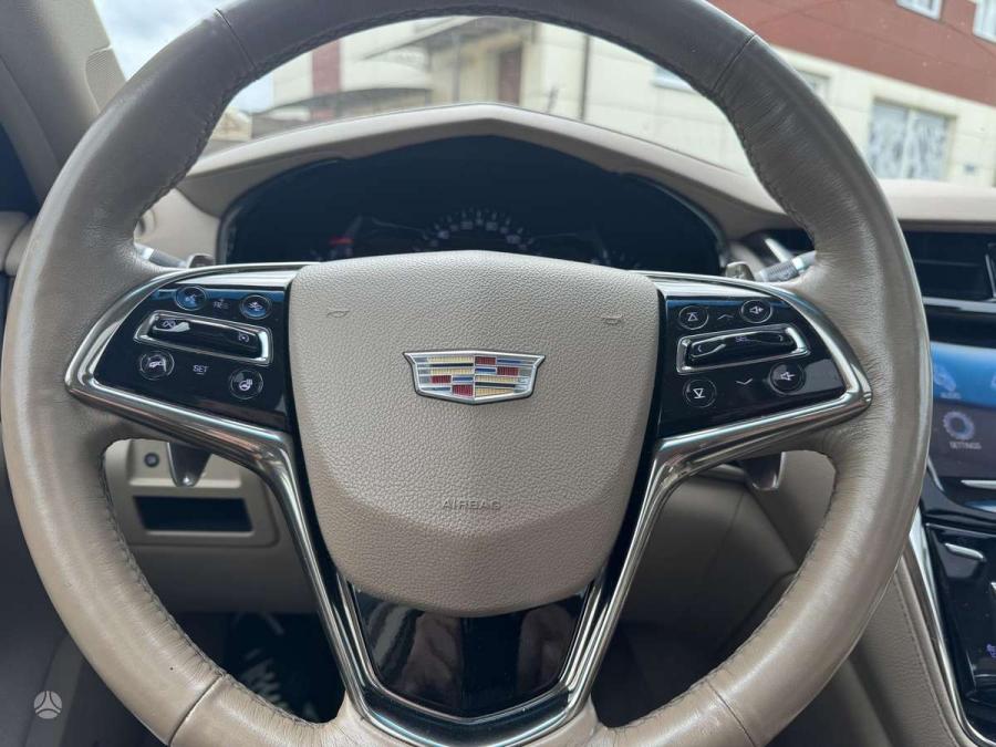 White Cadillac CTS 2016 in Kretinga, with an engine capacity of 2.00 L and mileage of 112 thousand km for 15500 €, photo 20 on AUTOMOTO.COM.LV