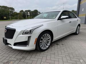 White Cadillac CTS 2016 in Kretinga, with an engine capacity of 2.00 L and mileage of 112 thousand km for 14995 €, photo  on AUTOMOTO.COM.LV