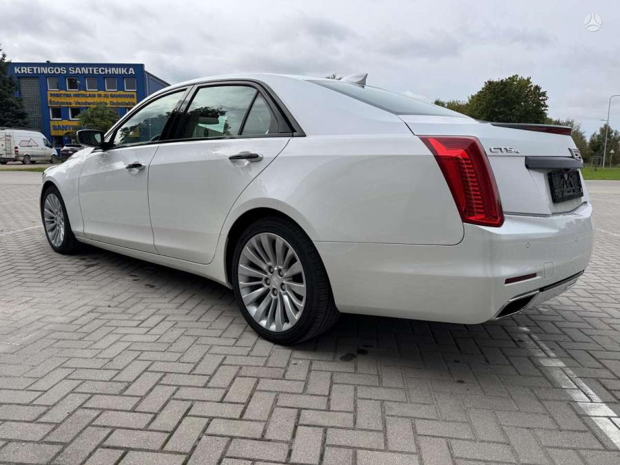 White Cadillac CTS 2016 in Kretinga, with an engine capacity of 2.00 L and mileage of 112 thousand km for 14995 €, photo 7 on AUTOMOTO.COM.LV