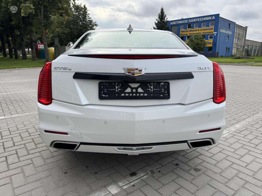 White Cadillac CTS 2016 in Kretinga, with an engine capacity of 2.00 L and mileage of 112 thousand km for 14995 €, photo 9 on AUTOMOTO.COM.LV