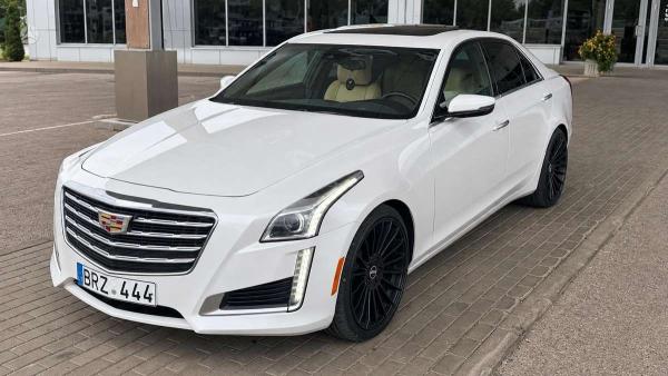 Balts Cadillac CTS 2018 Klaipėda, ar dzinēja tilpumu 3.64 L un nobraukumu 75 tūkst. km par 18900 €, foto 1 vietnē AUTOMOTO.COM.LV