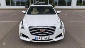 White Cadillac CTS 2018 in Klaipeda, with an engine capacity of 3.64 L and mileage of 75 thousand km for 18900 €, photo 3 on AUTOMOTO.COM.LV