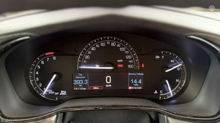 White Cadillac CTS 2018 in Klaipeda, with an engine capacity of 3.64 L and mileage of 75 thousand km for 18900 €, photo 15 on AUTOMOTO.COM.LV