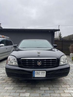 Black Cadillac de-ville 2004 in Kaunas, with an engine capacity of 4.57 L and mileage of 188 thousand km for 4000 €, photo 7 on AUTOMOTO.COM.LV