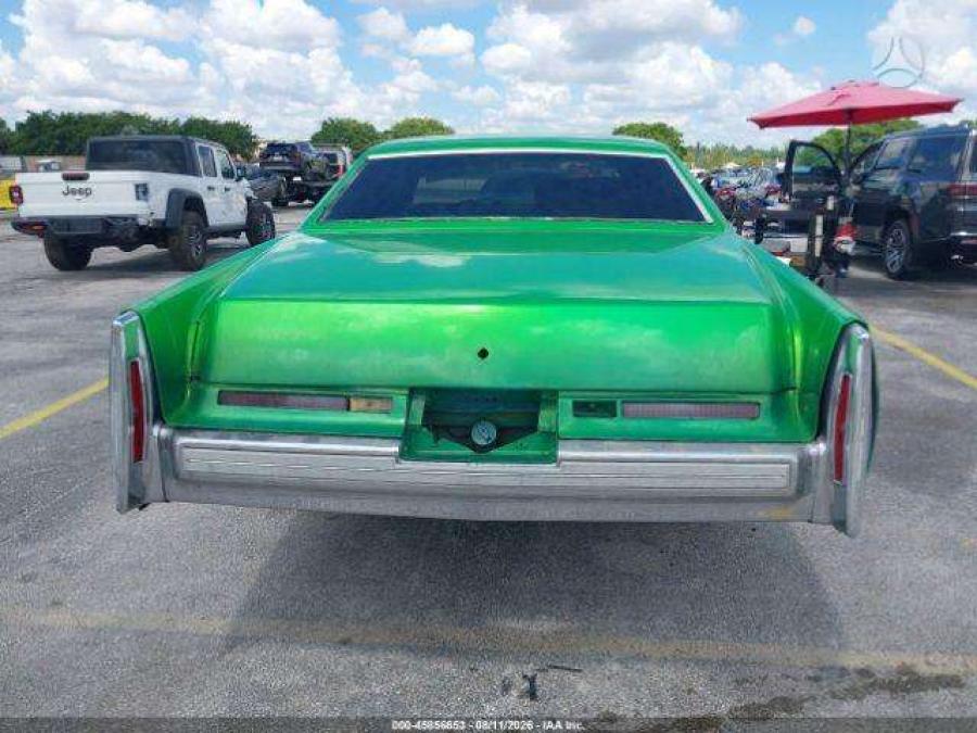 Green Cadillac de-ville 1976 in Klaipeda, with an engine capacity of 0.00 L and mileage of 136 thousand km for 8500 €, photo 7 on AUTOMOTO.COM.LV