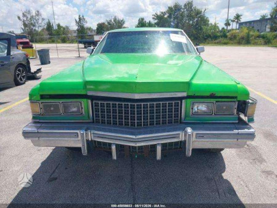 Green Cadillac de-ville 1976 in Klaipeda, with an engine capacity of 0.00 L and mileage of 136 thousand km for 8500 €, photo 11 on AUTOMOTO.COM.LV